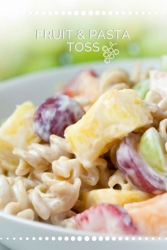Fruit and Pasta Toss | Kansas Farm Food